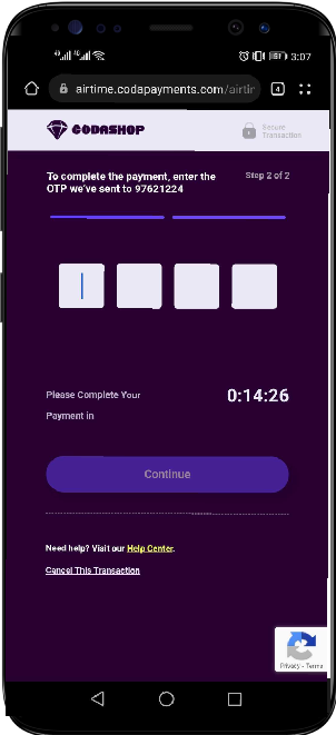How to Purchase Using Zain – Codashop Kuwait